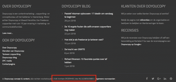Betrouwbaarheid website controleren? Check 14 punten! | Doyoucopy
