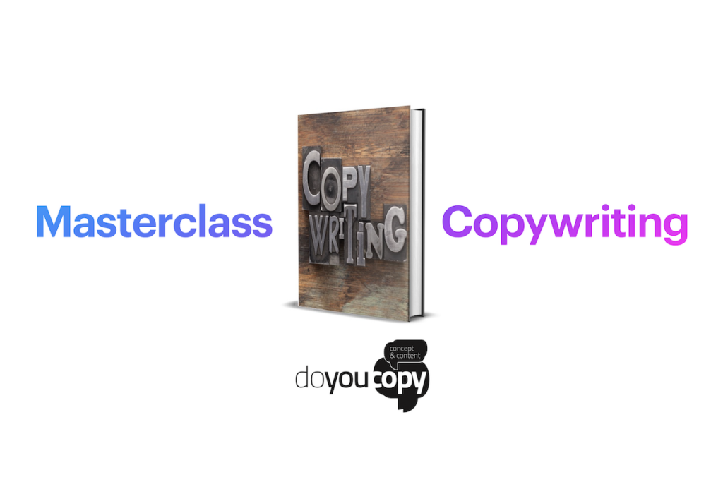 Masterclass Copywriting: nu volledig vernieuwd! - Doyoucopy